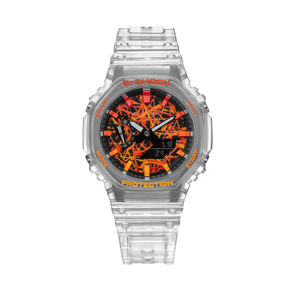 ساعت جی شاک شیشه رنگی 2100 Casio G-Shock - کاسیو ۲۴